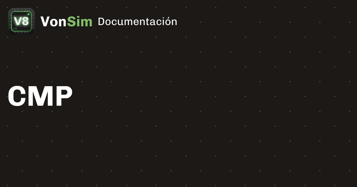 CMP | VonSim8
